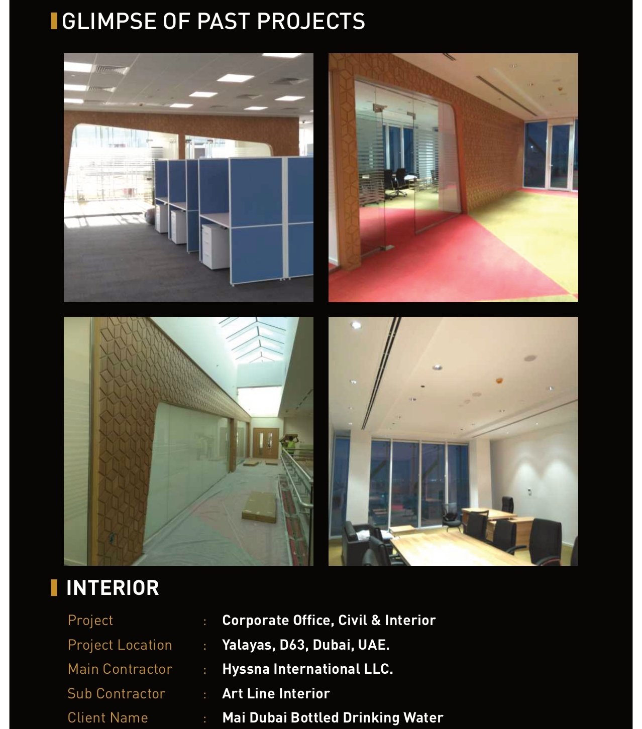 Our Projects - Artline Group