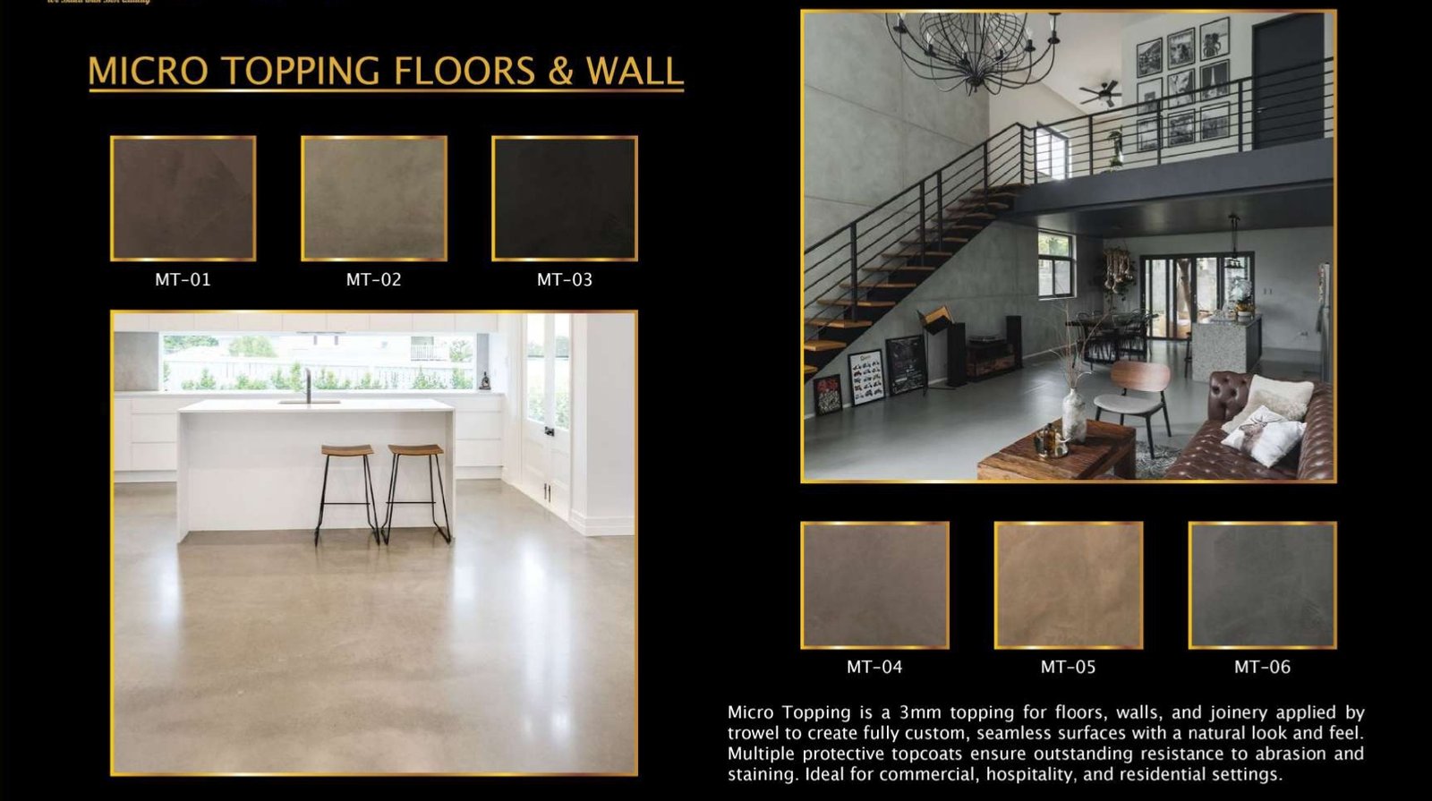 Micro Concrete Topping - Artline Group